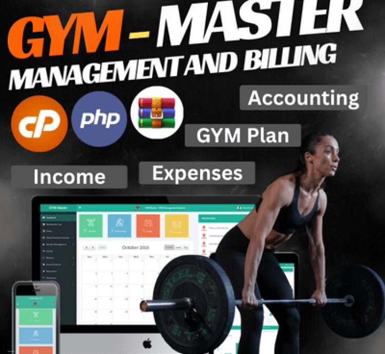 RYL116 GYM Master - Gym Management System Source Code with Product ...