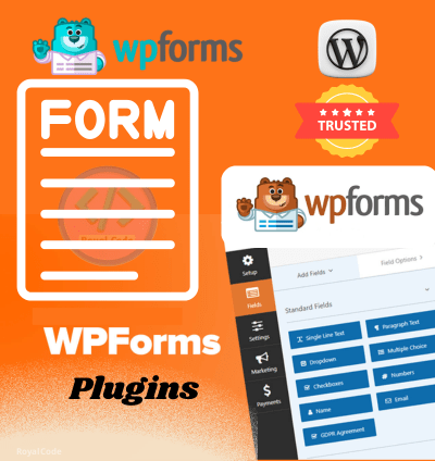 WPforms Premium Plugin (#1 WordPress Form Builder Plugin) - RoyalCode - Software and Source Code ...